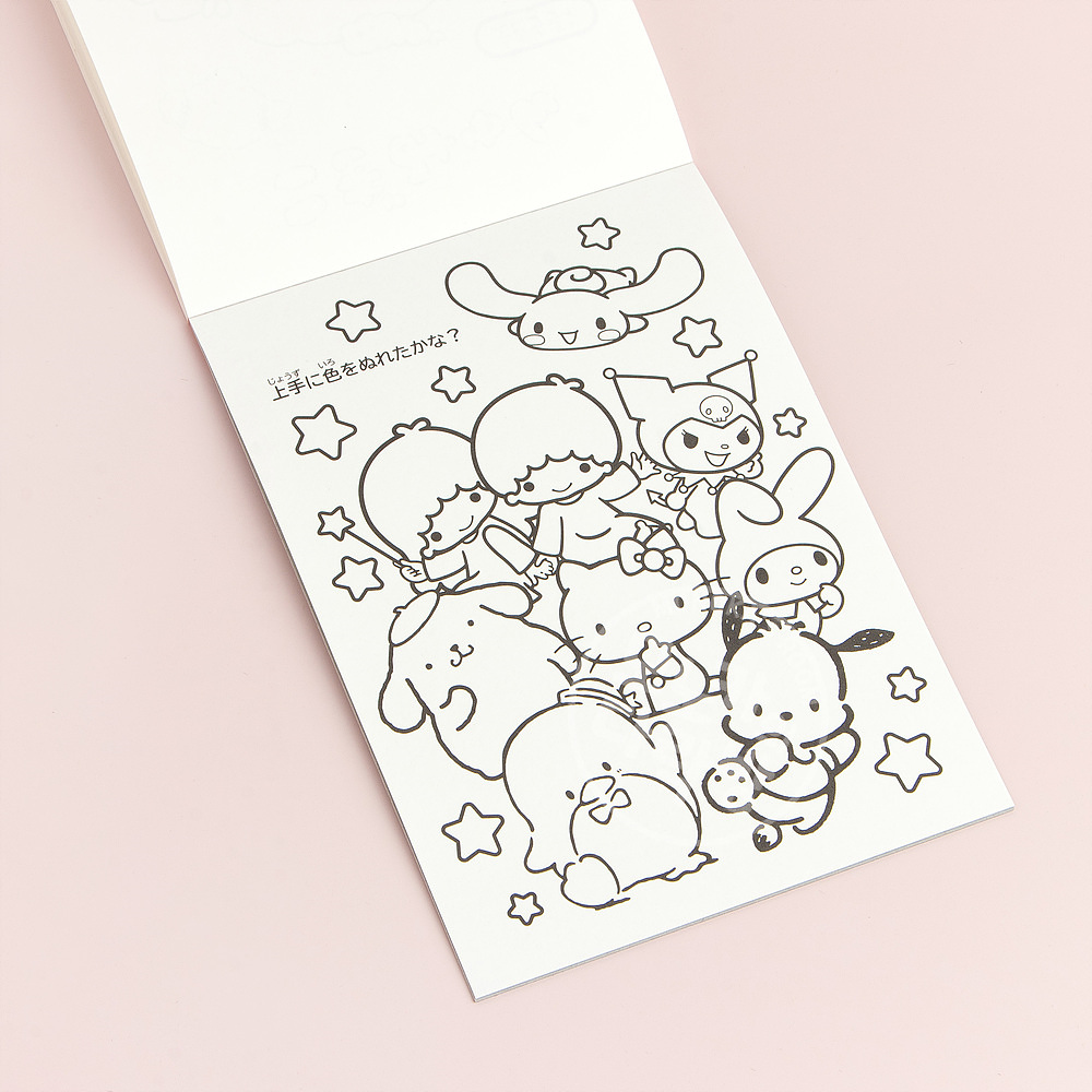 [텐바이텐] [sanrio] 산리오 A6 컬러링북 색칠공부 - 현대Hmall